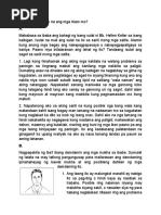 Maria Labo Story Script | PDF