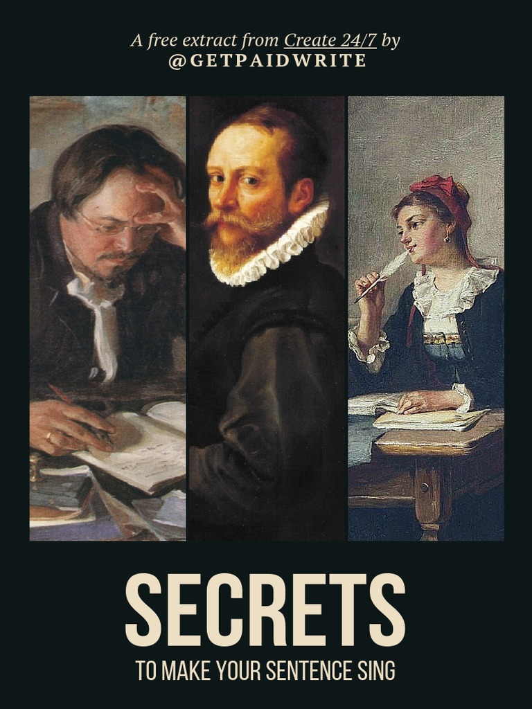 Secrets To Make Your Sentence Sing | PDF | Word | Wizard Of Oz (Character)