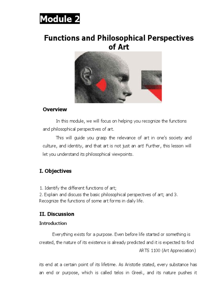 Arts1100 Module#2 Turingan | PDF | Art