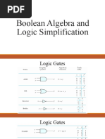 Boolean Algebra Cheat Sheet | PDF