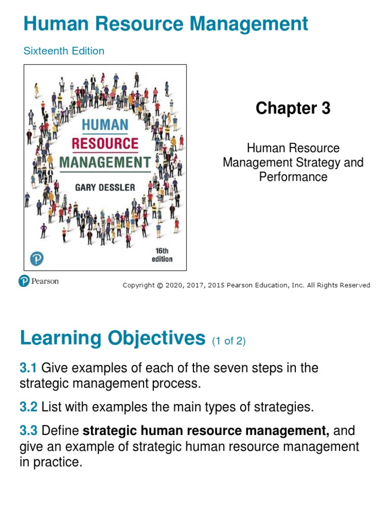 Dessler Ch031 | PDF | Strategic Management | Human Resource Management