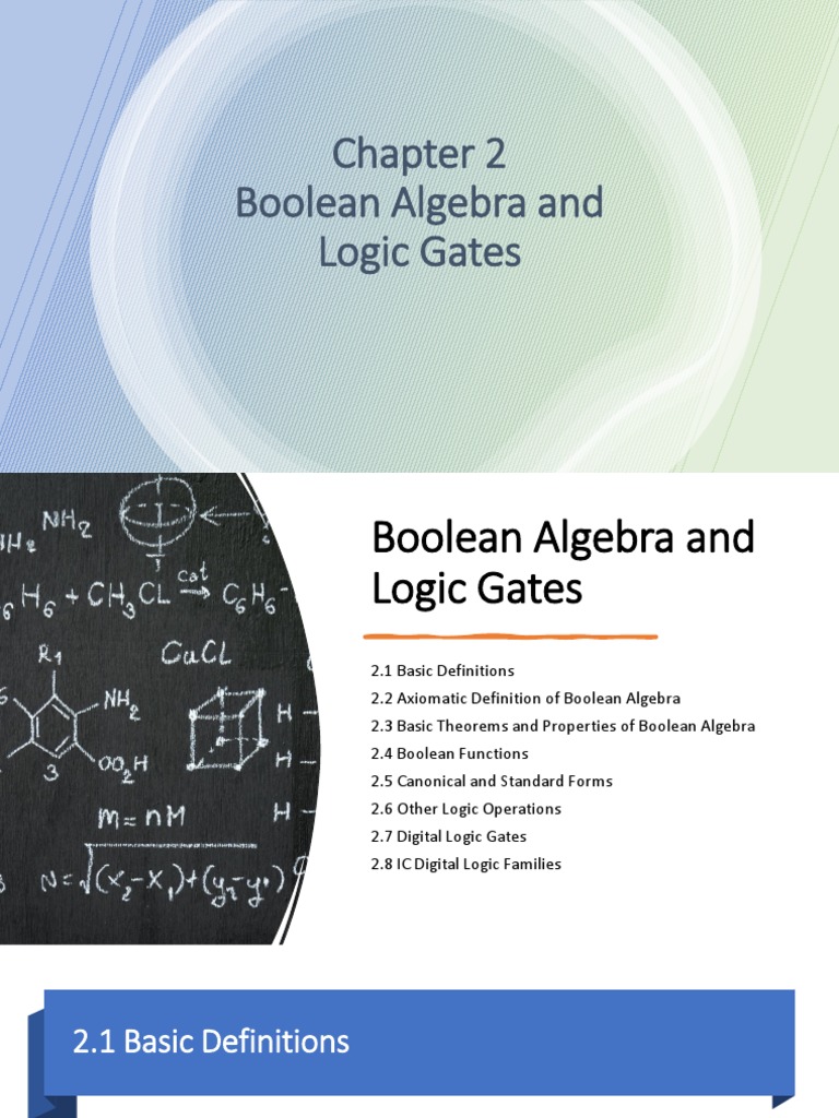 Boolean Algebra And Logic Gates Pdf Boolean Algebra Teaching Mathematics
