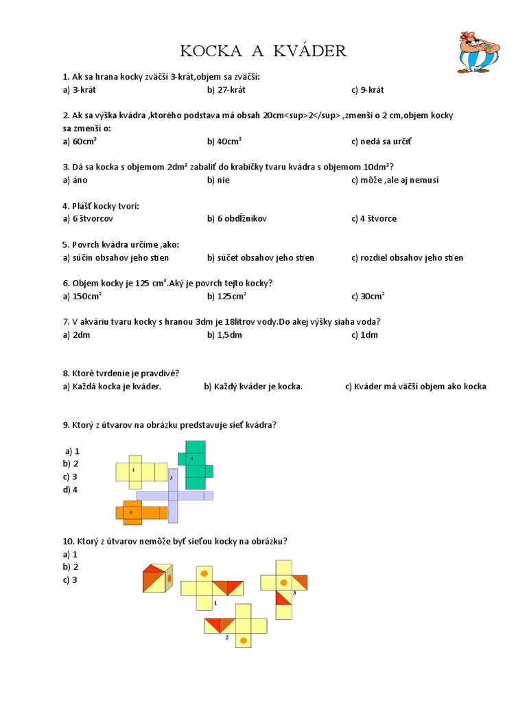 Kocka A Kvader | PDF