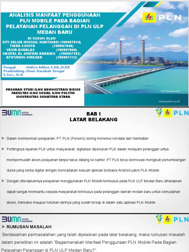 Manfaat PLN Mobile di Medan Baru | PDF | Bisnis | Pengelolaan Keuangan & Uang