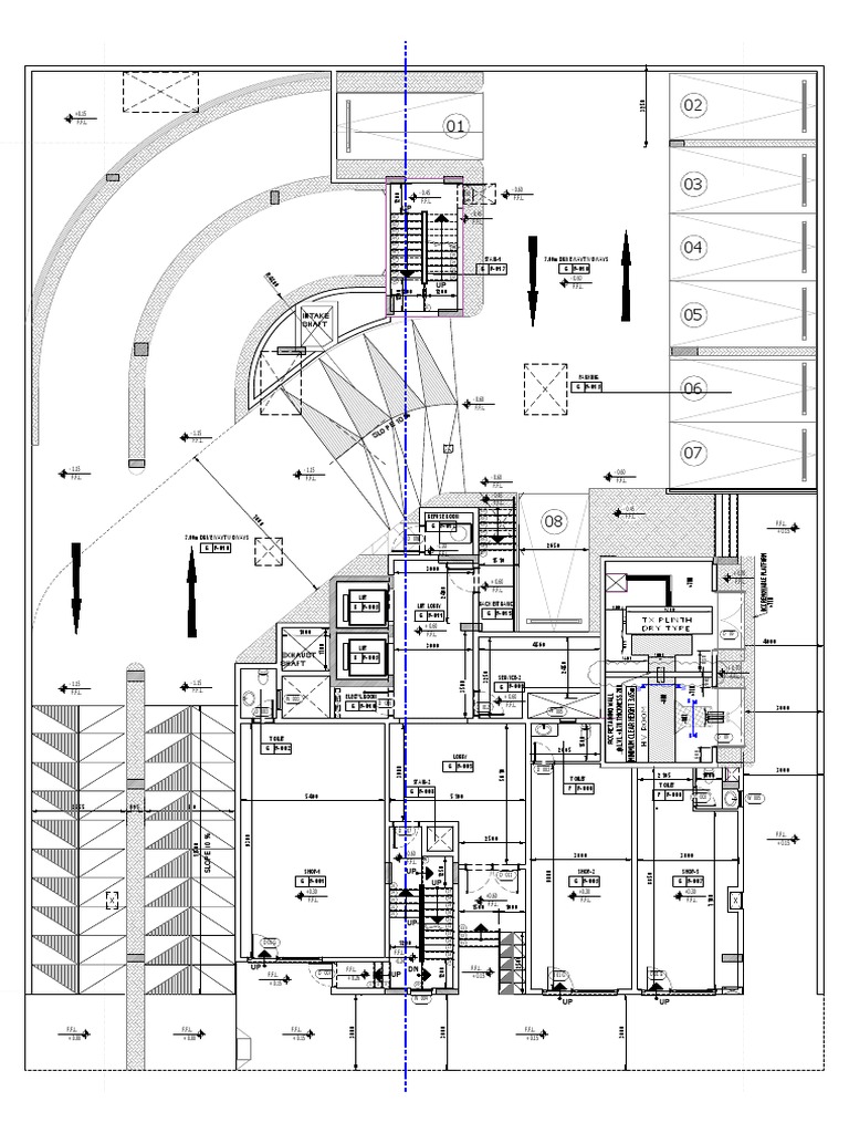 Ground Floor 0 | PDF | Elevator | Building Engineering