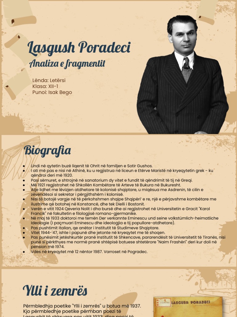 Lasgush Poradeci_Analize fragmenti | PDF