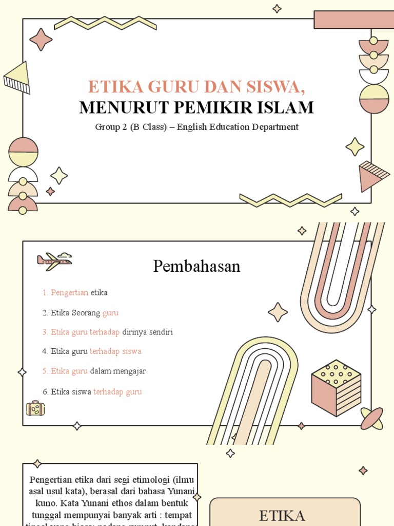 Etika Guru dan Siswa dalam Islam | PDF