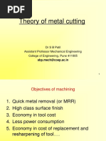 Chapter 4 Metal Cutting | PDF | Machining | Business Process