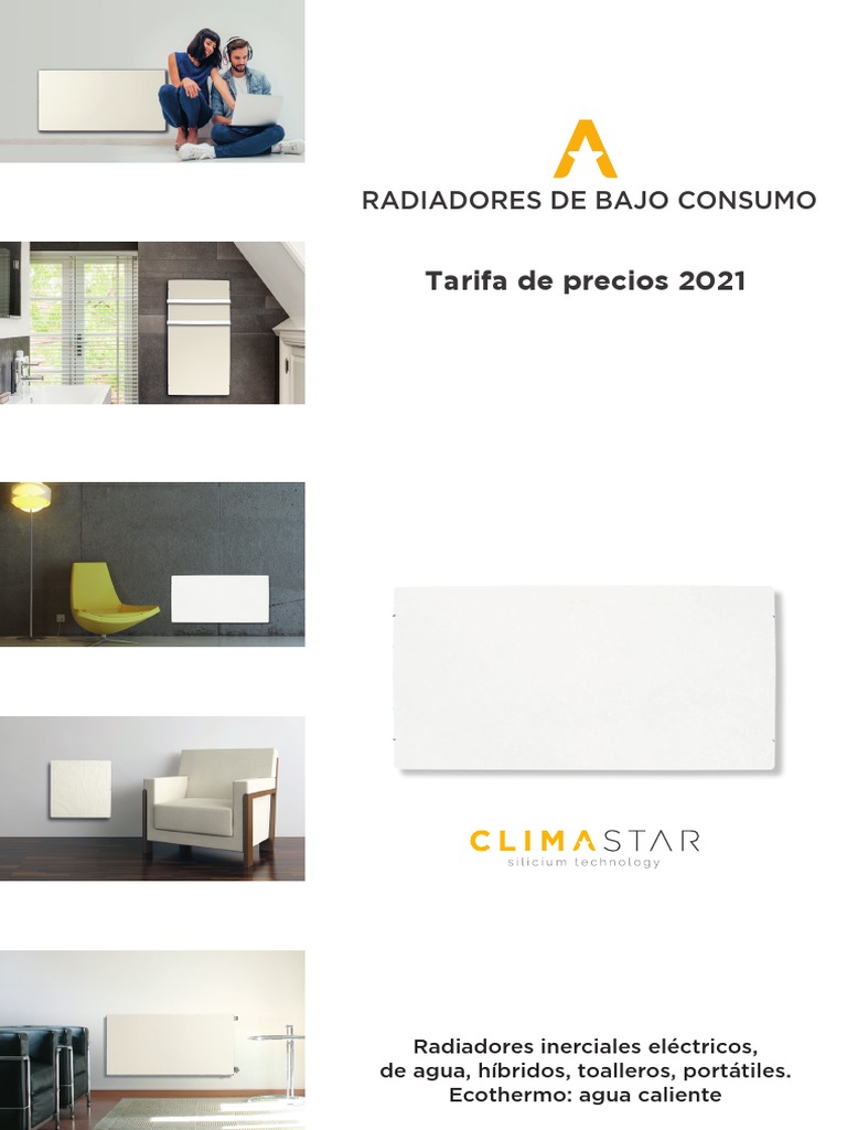 Tarifa Climastar 2021 | PDF | Materiales | Naturaleza