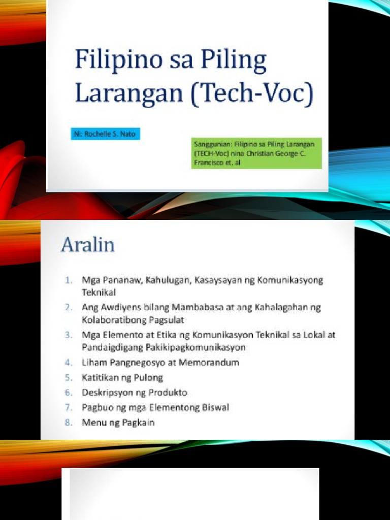 Tech Voc | PDF