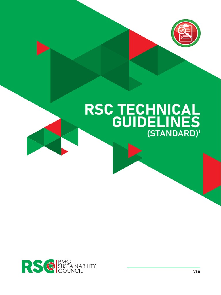 RSC Technical Guidelines: (Standard) | PDF | Wall | Fire Sprinkler System