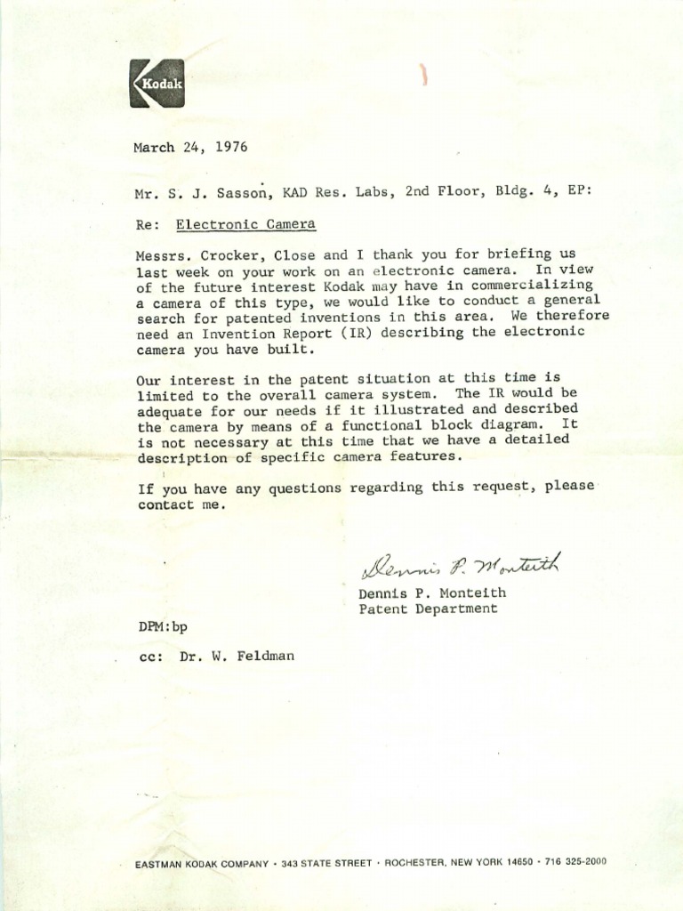 Patent Dept Request For Invention Disclosure | PDF