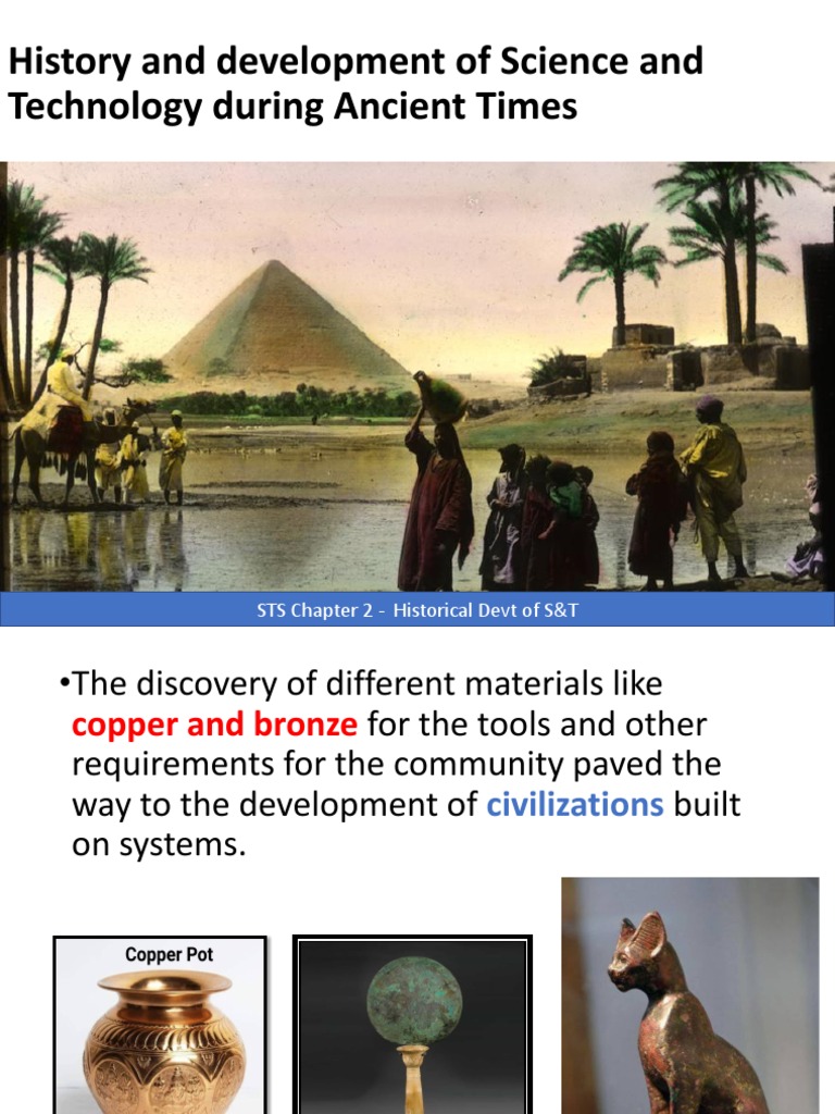 History and Development of Science & Technology - Ancient Times | PDF ...