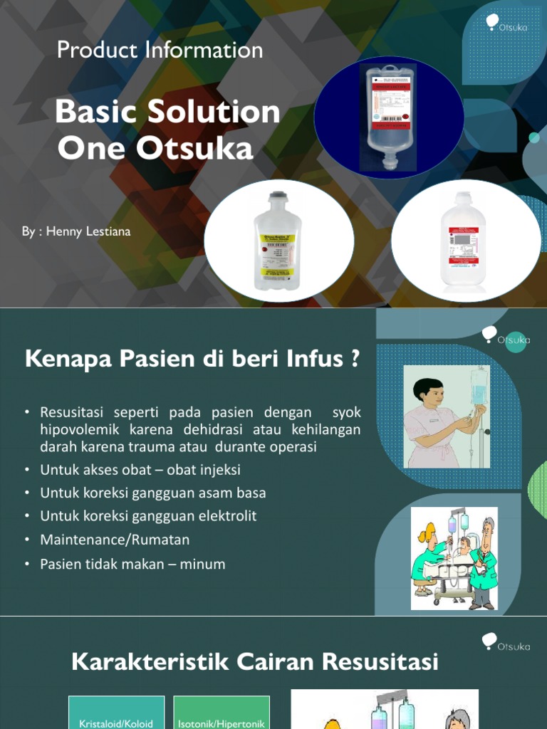 Slide Basic Solution One Otsuka 2022-PP | PDF