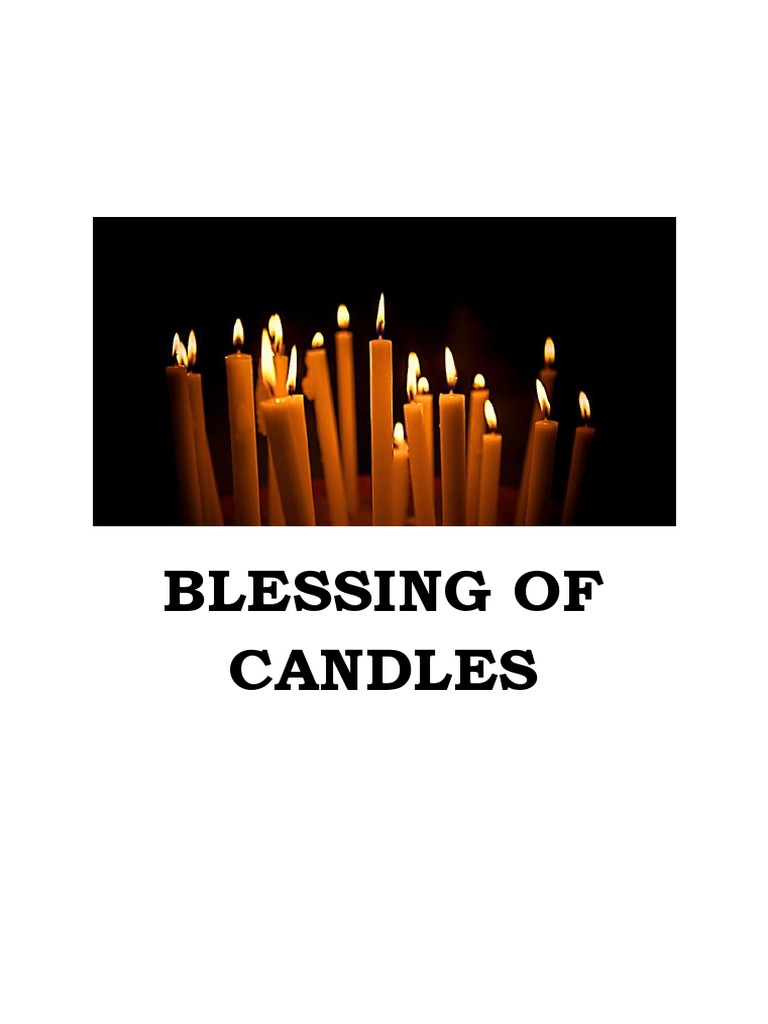 Blessing of Candles | PDF