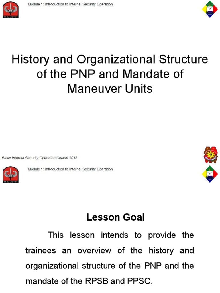 PP Module 2.1 History | PDF | Police | Police Officer