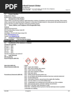 MSDS of Common Cements - Jan 2024 | PDF | Cement | Dermatitis