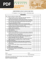 IV Cannulation Checklist | PDF | Intravenous Therapy | Vein