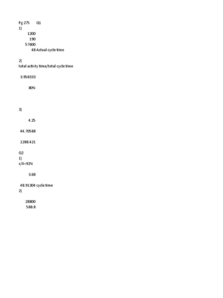 Process Cycle PDF