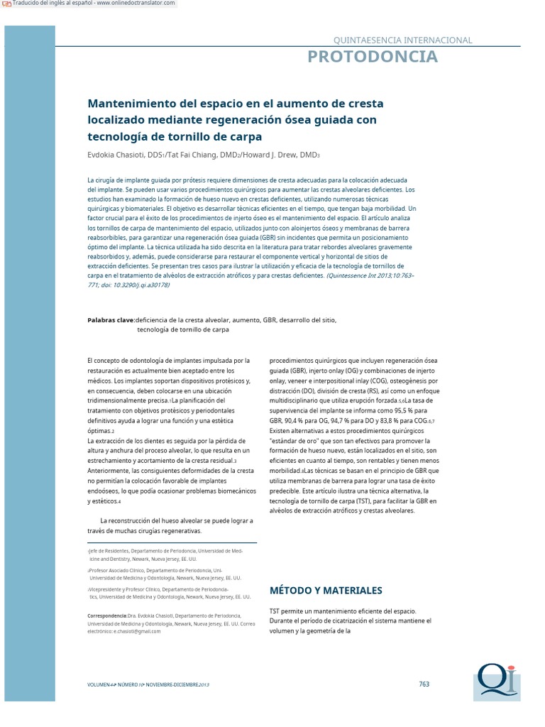 Maintaining Space in Localized Ridge Augmentation Using Guided Bone ...