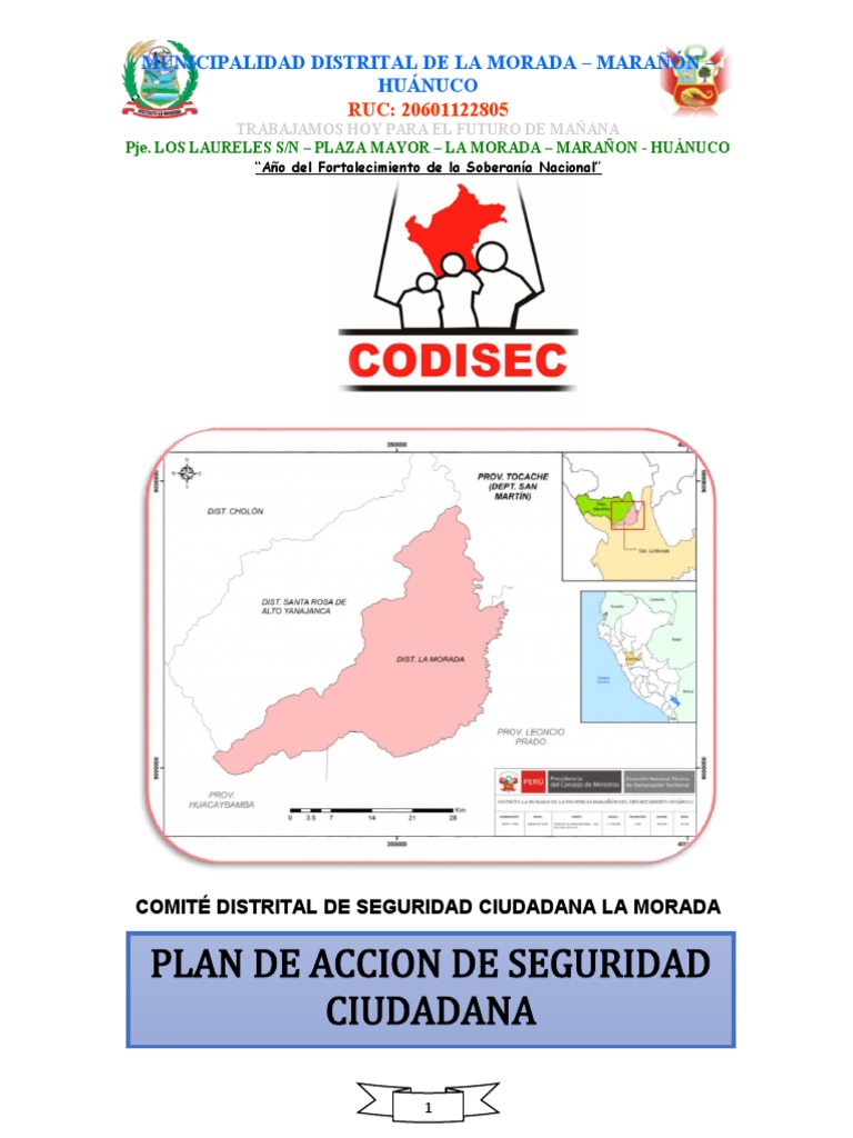 Plan Distrital Codisec 2020 (1) Actualizado - 13-04-2021 Actualizado Original | PDF | Valores ...