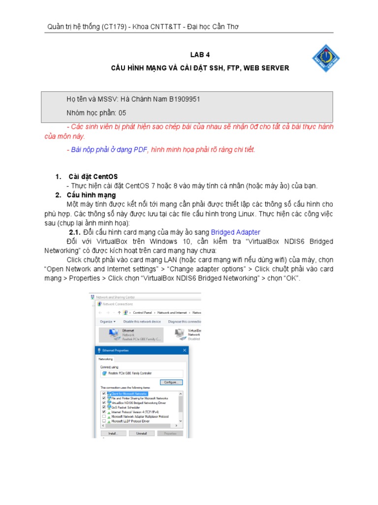 HaChanhNam B1909951 T12 Lab4 | PDF