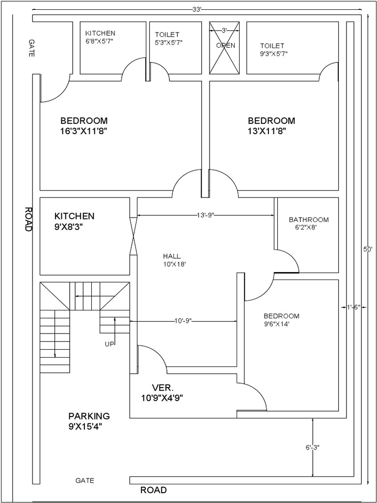 Floor Plan with Room Dimensions | PDF
