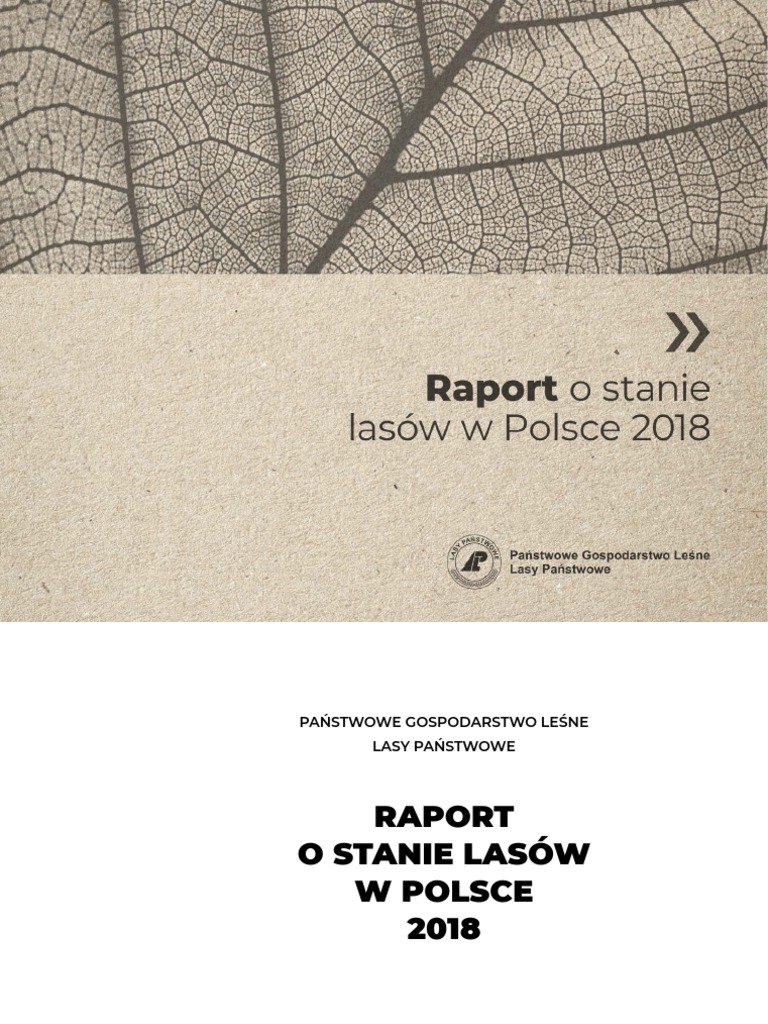 Raport o Stanie Lasów 2018 R. | PDF