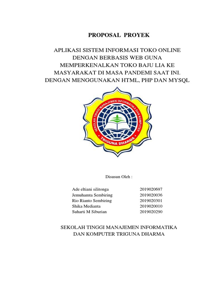 Proposal Proyek | PDF