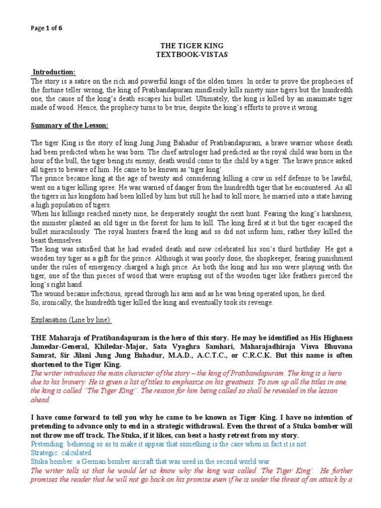 The Tiger King-I | PDF | Tiger | Hunting