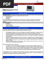 Moniteur Multiparamètre : Guide Complet | PDF
