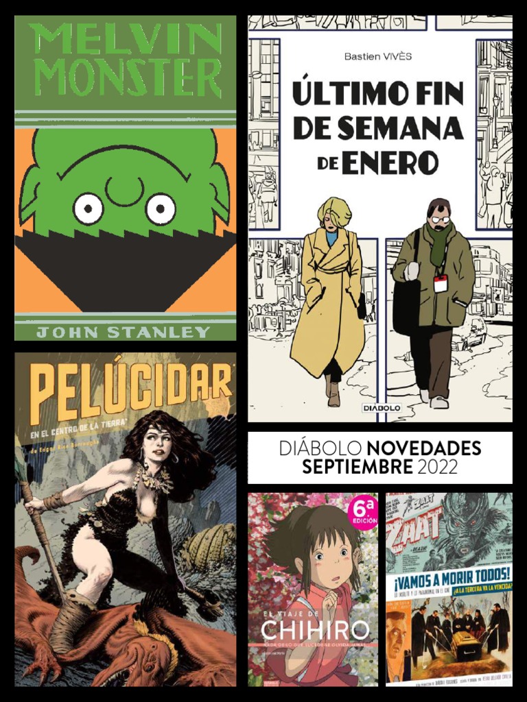 Diábolo Ediciones: Novedades de Septiembre de 2022 | PDF
