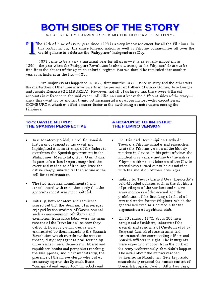 What Really Happened During The 1872 Cav | PDF | Spanish Colonization ...