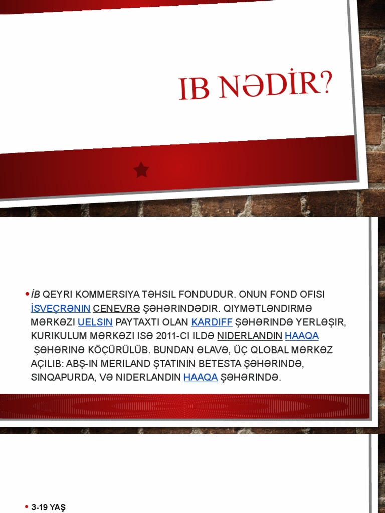 Ib Nədi̇r | PDF
