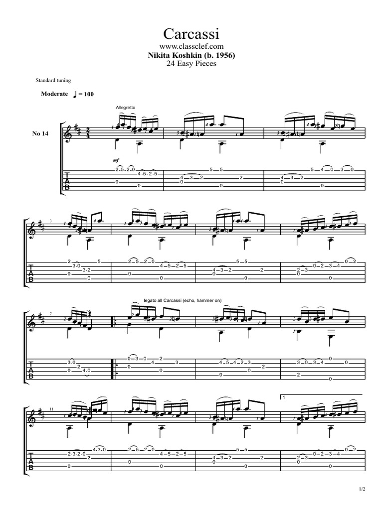 Carcassi by Nikita Koshkin | PDF