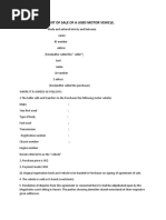 Notification of Change of Ownership, Sale of Motor Vehicle (Form NCO ...