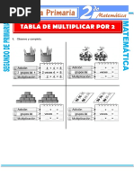 Ejercicios de Multiplicación 2do Grado | PDF | Multiplicación | Matemáticas