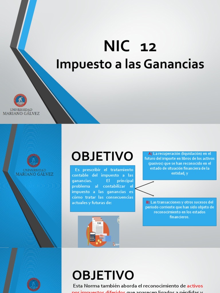 Nic 12 | PDF | Contabilidad | Impuestos