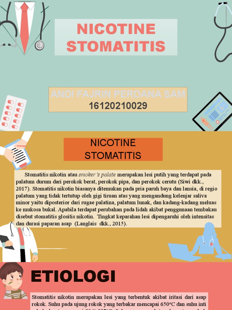 29 - Andi Fajrin Perdana Sam (Nicotine Stomatitis) | PDF | Perjalanan ...