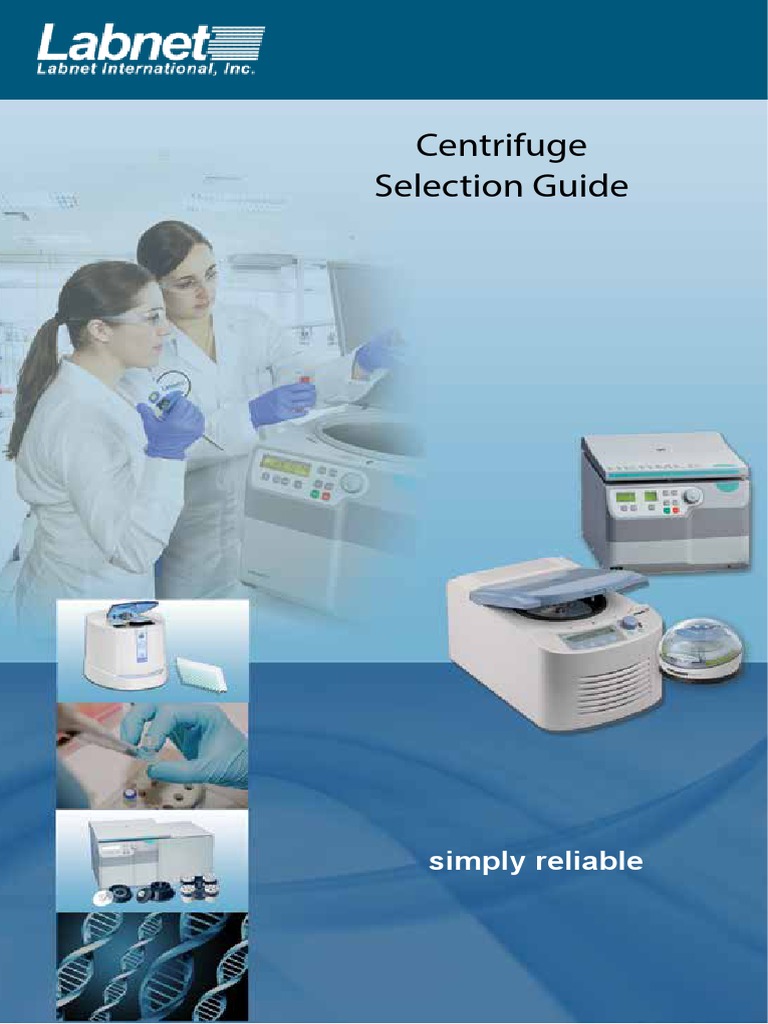 Labnet Centrifuge Booklet - Feb 2015 - 11 | PDF | Centrifuge | Mains ...