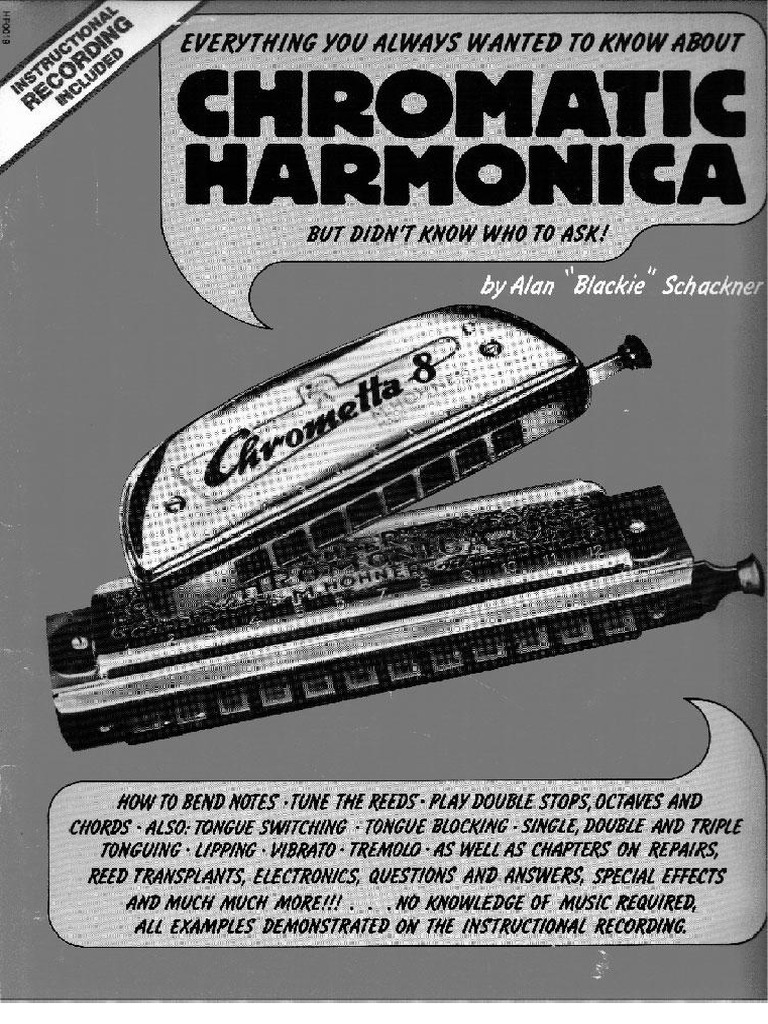 Alan Blackie Schackner - Chromatic Harmonica | PDF