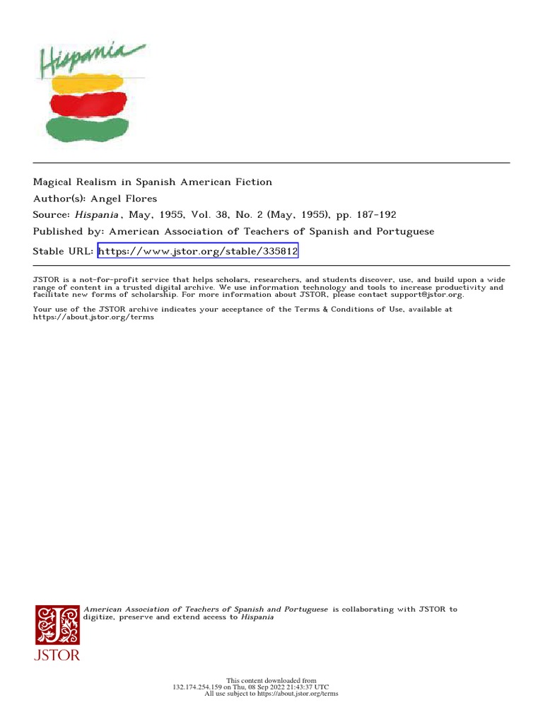 Magical Realism in Spanish American Fiction: Exploring the Genre of ...