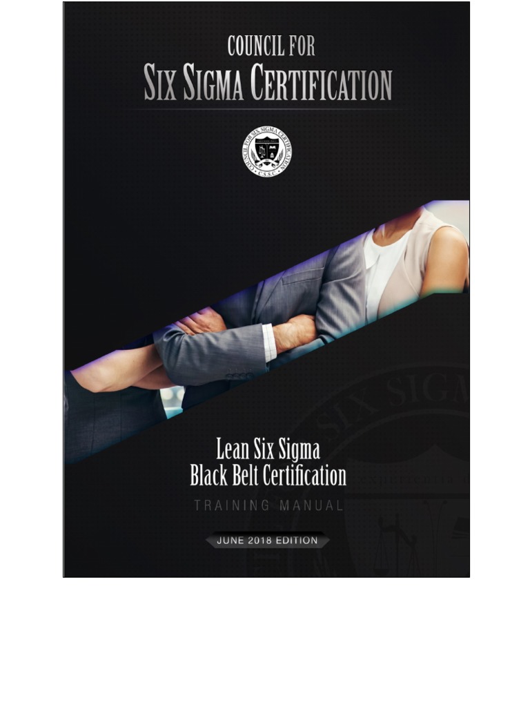 Lean Six Sigma Black Belt Certification Training Manual | PDF | Six ...