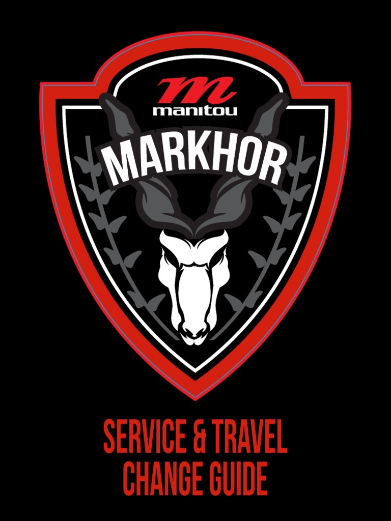 Markhor Service and Travel Change Guide | PDF | Screw | Manufactured Goods