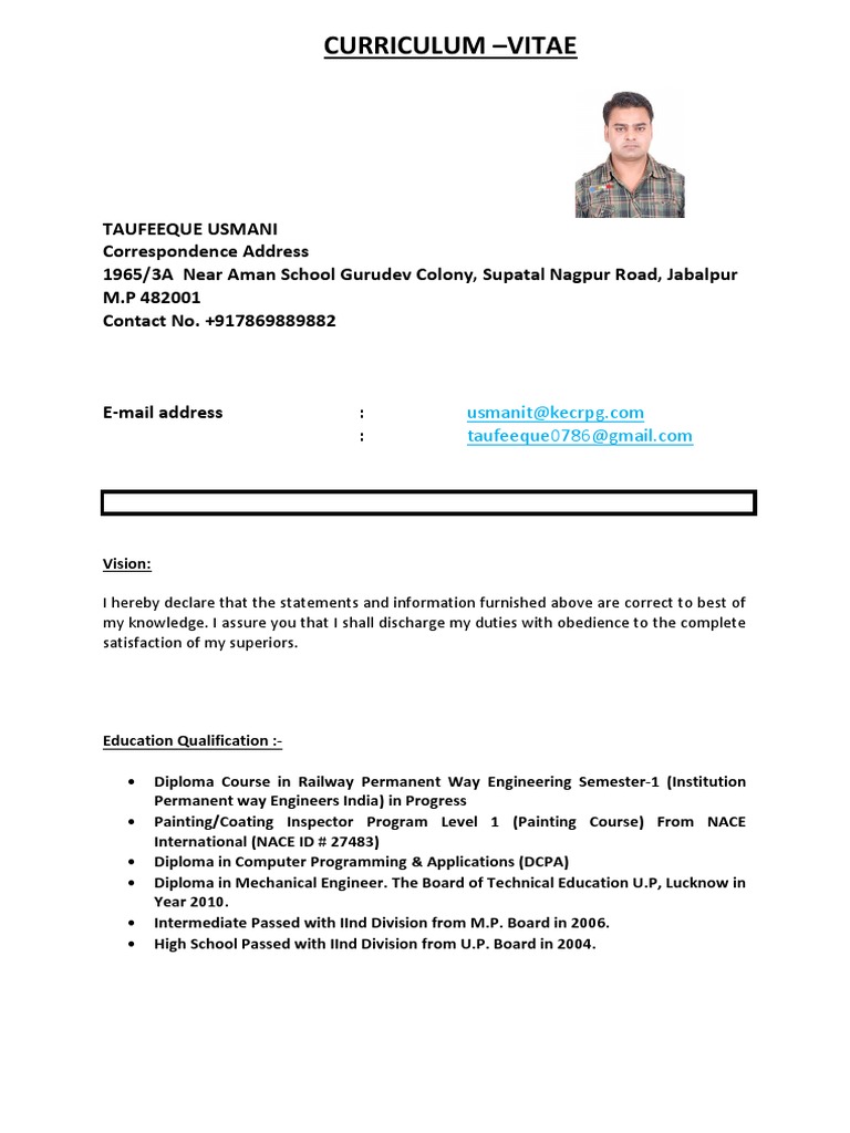 CURRICULUM CV Pways Engineer 250822 | PDF | Business