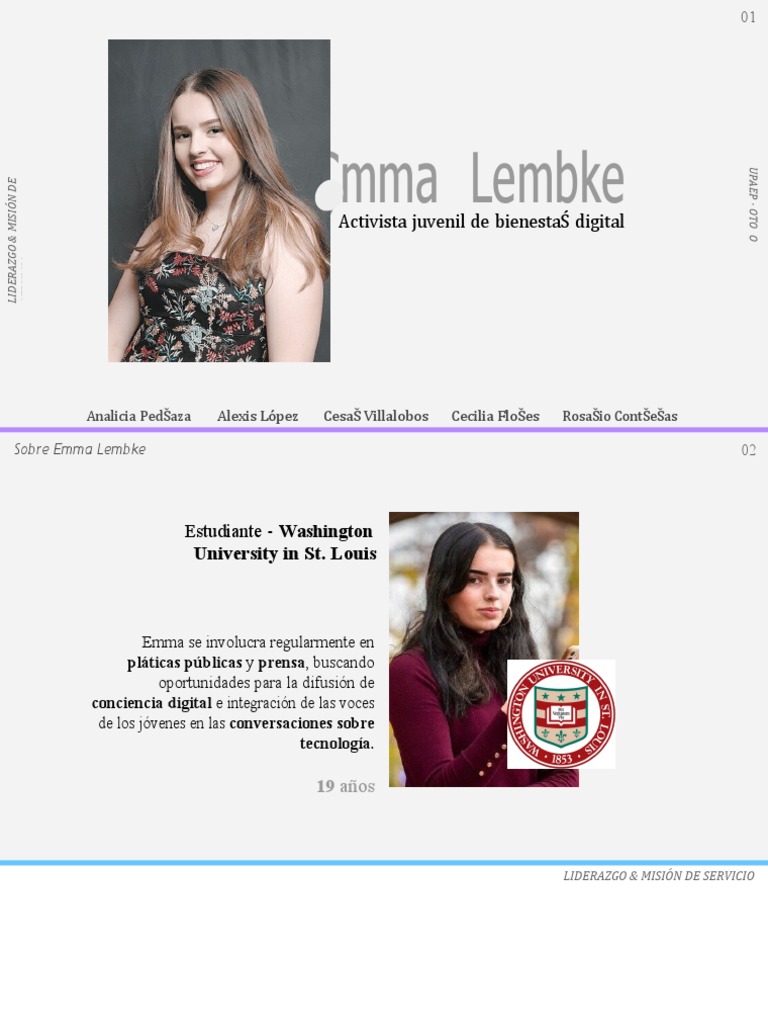 Emma Lembke | PDF | Sicología