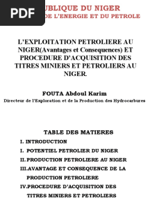 Documents et PDF Pétrole | Scribd