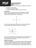 Mathematics ss2 Exams Questions | PDF | Circle | Triangle