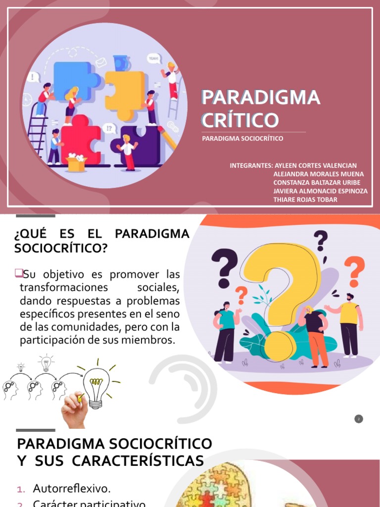 Expo Paradigma Sociocritico | PDF | Escuela de Frankfurt | Theodor W ...