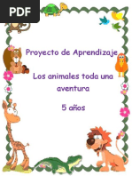 Proyecto Explorando El Mundo Animal | PDF | Aprendizaje | Vertebrados